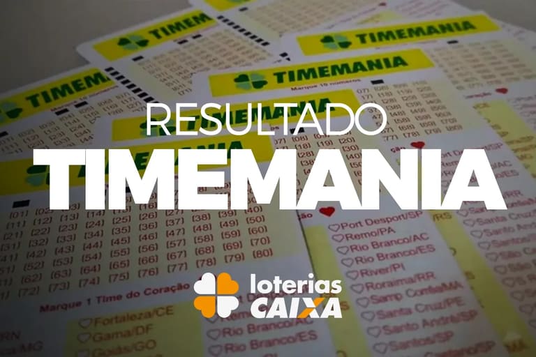 Resultado da Timemania 2300 de hoje (27/09): Prêmio de quase R$ 30 ...