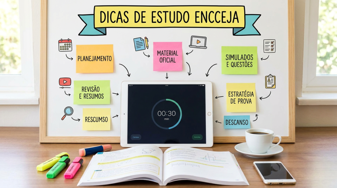 Quer passar no Encceja? Aprenda a organizar sua rotina de estudos ...